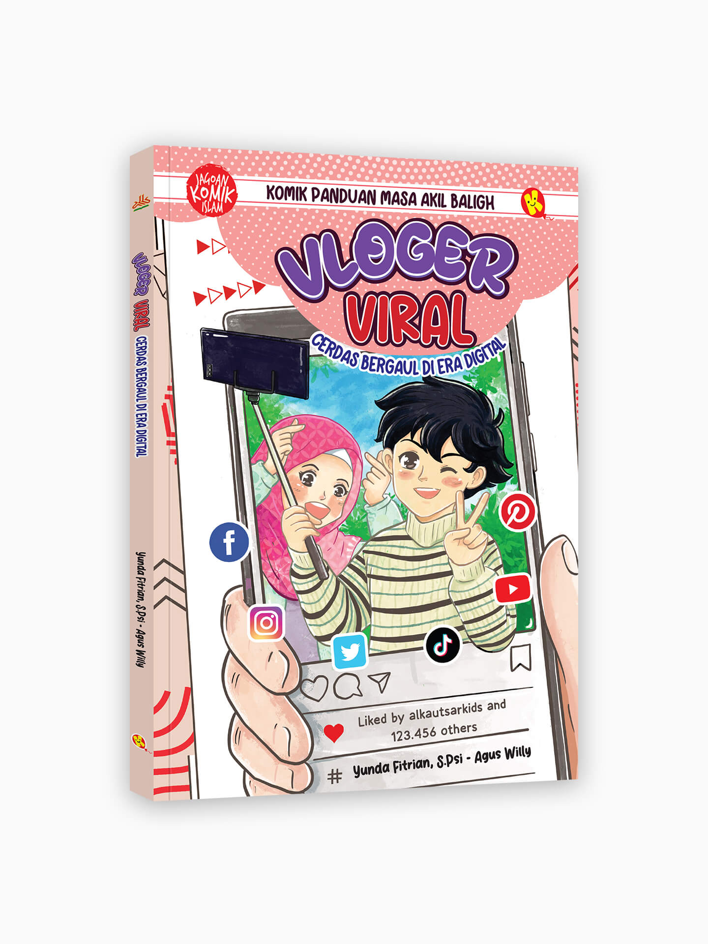 Komik Vloger Viral : Cerdas Bergaul di Era Digital - Pustaka Al-Kautsar